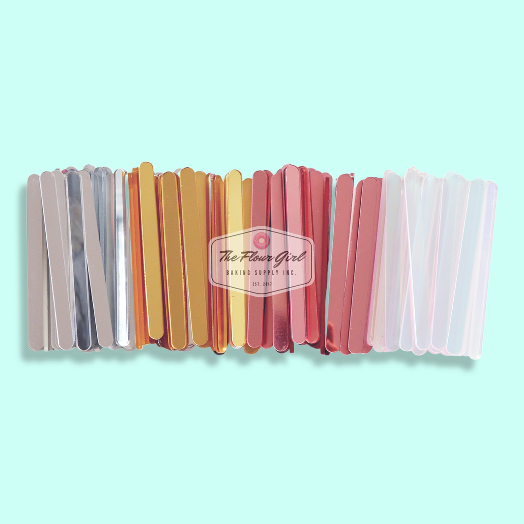 Acrylic Popsicle Sticks – The Flour Girl | Baking Supply Shop